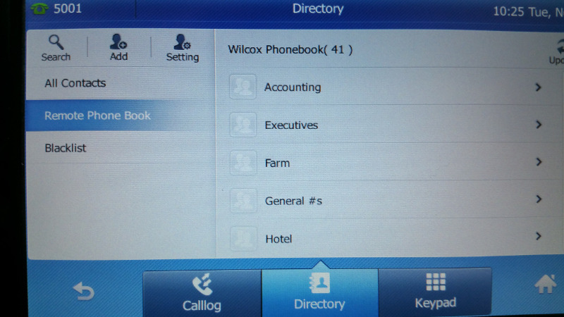 Yealink Phone - Wilcox Fresh